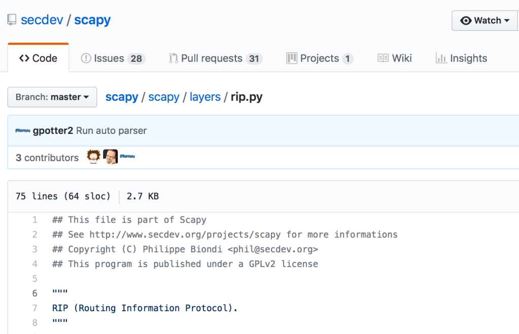 Practical routing attacks (1/3): RIP – microlab.red